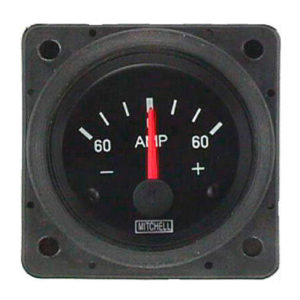 Electric Gauges, Electric, Ammeters, Internal Shunt, 2-1/4″, Lighted ...