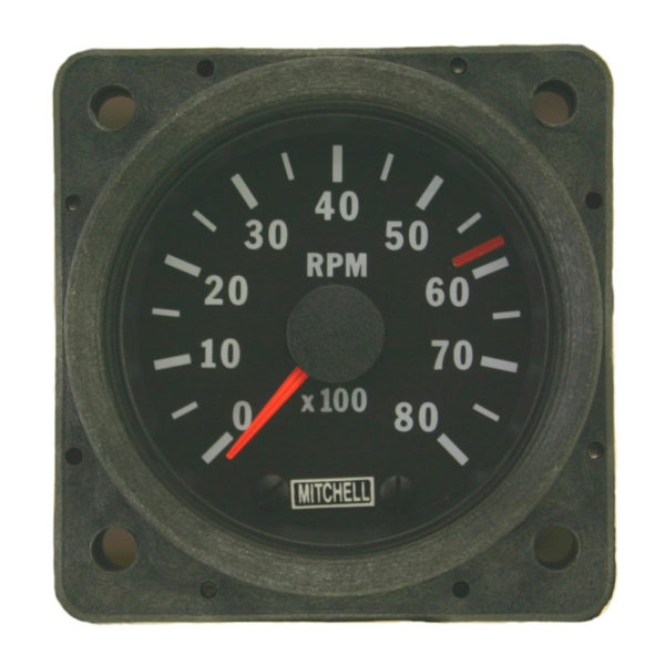 Tachometers, Mechanical Recording, Clockwise, 3-1/8 inch – Mitchell ...